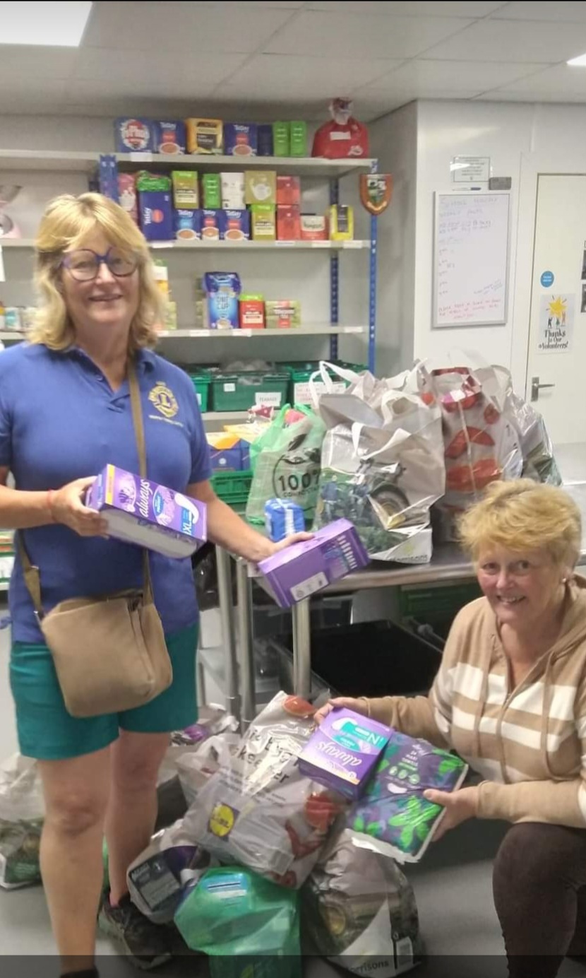 Holme Valley Lions kind donation - Meltham Crossroads